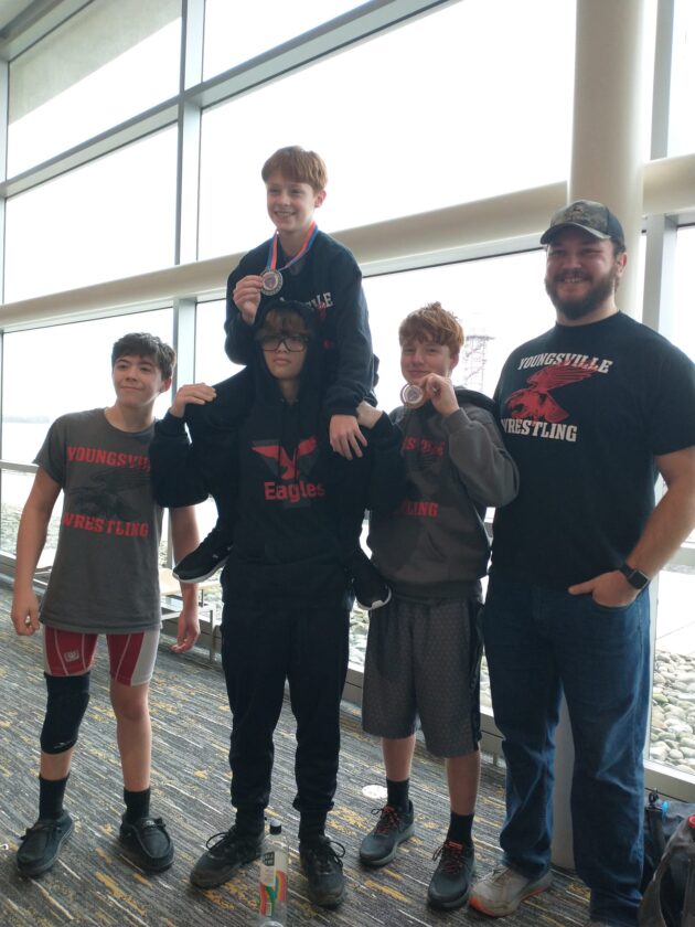 Dean, Branstrom, Fleming medal for Youngsville | News, Sports, Jobs ...